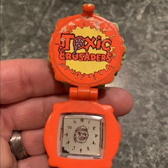 Troma | Accessories | Vtg 991 Troma Toxic Crusaders Clean Up Time Watch ...